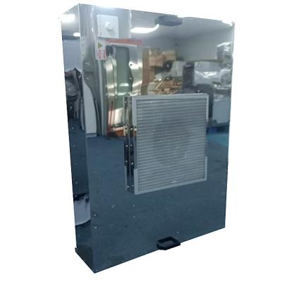 China 170W Mirror Finished Stainless Steel FFU Fan Filter Unit 1175x1175mm HEPA for sale