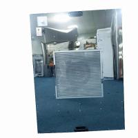 China 170W Mirror Finished Stainless Steel FFU Fan Filter Unit 1175x1175mm HEPA for sale