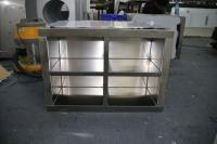 China SUS304 1.2mm Stainless Steel Clean Room Shoe Cabinet with High Elongation for Industrial Garment Storage for sale