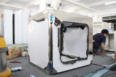 China Lab Static Cleanroom Pass Box SUS201/SUS304 500-750mm Sizes 220V/110V 50Hz with Mechanical Interlock for sale