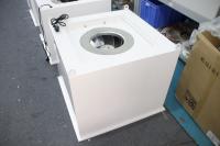 China Round Duct 250mm Clean Room Hepa Filter Box H12 Disposable for sale
