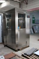 China L Type Cleanroom Air Shower Right Left Turn Door Photoelectric Sensor 25m/s for sale