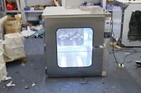 China Pass Transfer Box Pass Thru Box With Fingerprint Password Unlock Cleanroom Pass Box Sterilization for sale