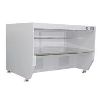 China 155W SUS304 Horizontal Laminar Airflow Hood Class 100 Clean Bench 1040x740x2000mm for sale