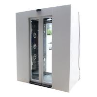 China SUS304 Clean Room Air Shower 0.75kw HEPA Automatic Sliding Door 1500mm for sale