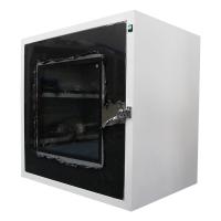 China Mechanical Interlock Cleanroom Pass Box 220V 500x500x500mm Stainless Steel for sale