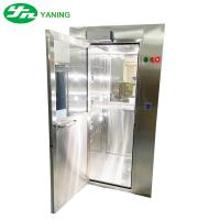 China Clean Room Air Shower with Face Recognition & Temperature Detection - 1290×1000×2130mm, ≥25m/s Air Velocity for sale