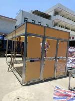 China YANING Modular Clean Booth Laminar Flow Clean Room HEPA Filter 99.99% Efficiency 220V for sale