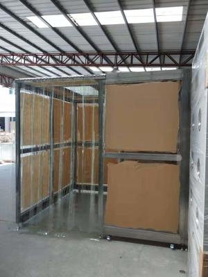 China YANING Modular Clean Booth Laminar Flow Clean Room HEPA Filter 99.99% Efficiency 220V for sale