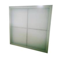 China 350W BFU Fan Filter Unit HEPA Low Noise 0.3um Galvalume Sheet for Cleanroom for sale