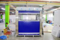 China Industrial Air Shower with PVC Roller Door 2500x1500x2330mm SUS304 Construction 20-25m/s Air Velocity for sale