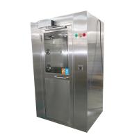China Double Blowing Stainless Steel Air Shower Single Person 1300x1000x2100mm for Cleanroom for sale