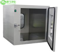 China Mechanical Interlock Cleanroom Pass Box 600x600x600mm Stainless Steel Transfer Chamber for sale