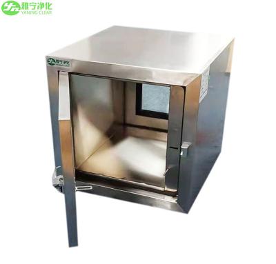 China Mechanical Interlocks Static Pass Box UV lamp ISO14644 For Clean Room for sale