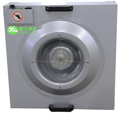 China Hepa H14 FFU Fan Filter Unit 170W for Cleanroom Class 100-10000 with 56dB Noise Level for sale