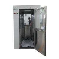 China PLC SUS304 Air Shower Booth 27m/s Clean Room Equipment 1300mm Width for sale
