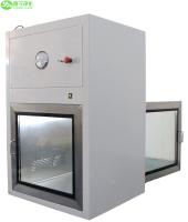 China Airtight Interlock Cleanroom Pass Box Transfer Hatch SAS UV Sterilization for sale