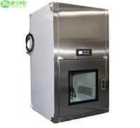 China Laminar Air Flow Pass Box Airtight Interlock Dynamic Hatch 160W for sale