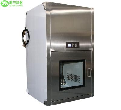 China Laminar Air Flow Pass Box Airtight Interlock Dynamic Hatch 160W for sale