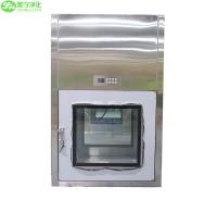 China Laminar Air Flow Pass Box Airtight Interlock Dynamic Hatch 160W for sale