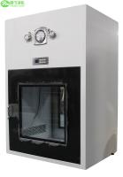 China Laminar Air Flow Pass Box Airtight Interlock Dynamic Hatch 160W for sale