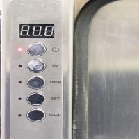 China Corner Door Cleanroom Pass Box Stainless Steel Electronic Interlocking ISO14644 for sale
