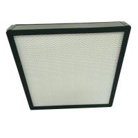 China PTFE SUS304 Frame Mini Pleat Hepa Filter Hepa Filters U17 Efficiency for sale