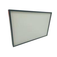 China SUS304 Mini Pleat HEPA Filter H13 H14 610x610x69mm Seamless Sealing for sale
