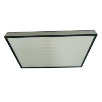 China SUS304 Mini Pleat HEPA Filter H13 H14 610x610x69mm Seamless Sealing for sale