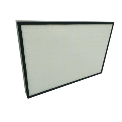 China SUS304 Mini Pleat HEPA Filter H13 H14 610x610x69mm Seamless Sealing for sale