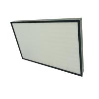 China SUS304 Mini Pleat HEPA Filter H13 H14 610x610x69mm Seamless Sealing for sale