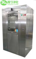 China YANING Mechanical Electronic Interlock Facial Recognition Air Shower Room with Temperature Detection and HEPA Filtration for sale