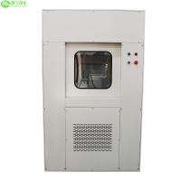China Automatic Lifting Cleanroom Pass Box HEPA Filter Transfer Hatch 750W for sale