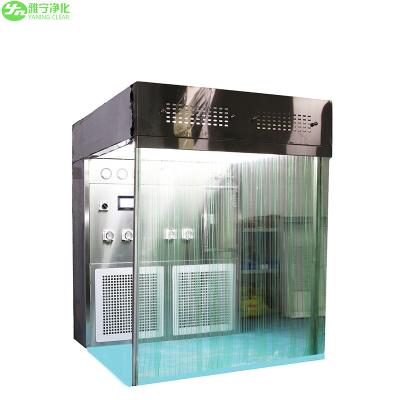 China YANING GMP Clean Room Booth HEPA Filter Negative Pressure Weighing Booth 2000m3/h for sale