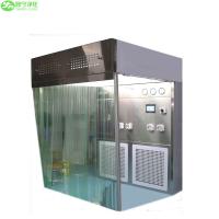 China H14 HEPA Laboratory Dispensing Booth SS304 1100W Powder Coated Cleanroom Equipment for sale