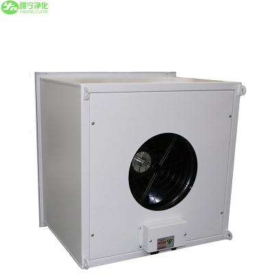 China Ceiling Mount FFU Fan Filter Unit HEPA Air Purifier AC220V with Diffuser for Cleanroom for sale