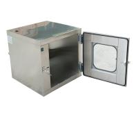 China SUS304 Static Cleanroom Pass Box with UV Lamp 220V Air Tight EVA Sealing for sale