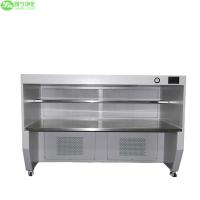 China YANING SUS304 Laminar Clean Bench 250W Class 100 Free Stand HEPA Air Filter for sale