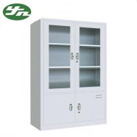 China Customized SUS304 Stainless Steel Hospital Cabinet with Glass Window for Operating Theater 1800x400x1800mm for sale