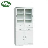 China Customized SUS304 Stainless Steel Hospital Cabinet with Glass Window for Operating Theater 1800x400x1800mm for sale