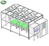 China Modular Clean Room Class 100  Laboratory Dust Free Semiconductor Plant for sale