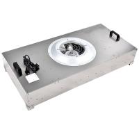 China Cleanroom FFU Fan Filter Unit with HEPA System - 800-2000 m³/h Air Flow, 99.995% Efficiency at 0.3µm for sale
