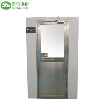 China Clean Room Hospital Air Shower Electronic Interlock Stainless Steel 304 25m/s for sale