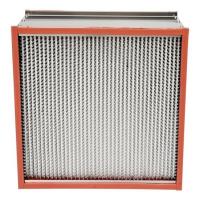 China High Temperature Resistant HEPA Filter H14 484x484x120mm for Pharmaceutical Cleanrooms for sale