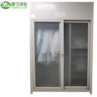 China Class 100 Laminar Flow Clean Wardrobe 304 SS 0.45m/s Air Velocity for Clean Room Suit Storage for sale