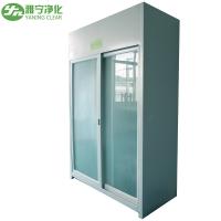 China Class 100 Laminar Flow Clean Wardrobe 304 SS 0.45m/s Air Velocity for Clean Room Suit Storage for sale