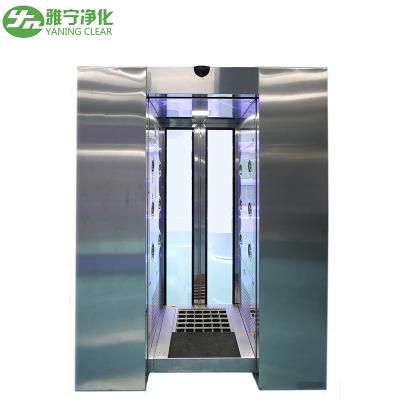 China Electronic Industry Clean Room Shower Pass Box Powder Coated Steel 2000x1000x2130mm for sale