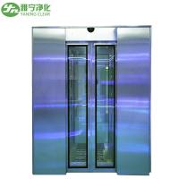 China YANING Air Shower with HEPA Filter 99.99% Efficiency Auto Sliding Door for Cleanroom for sale