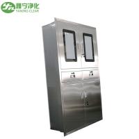 China Stainless Steel Medical Instrument Drug Cabinet with Lock 3 Part Design for Hospital Clinic for sale