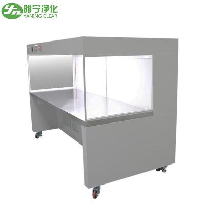 China Stainless Steel Horizontal Laminar Flow Clean Bench Work Table 1000mm 850mm 1500mm for sale